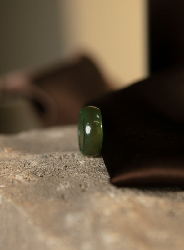 Matcha Stone Ring – JunctionJNCT